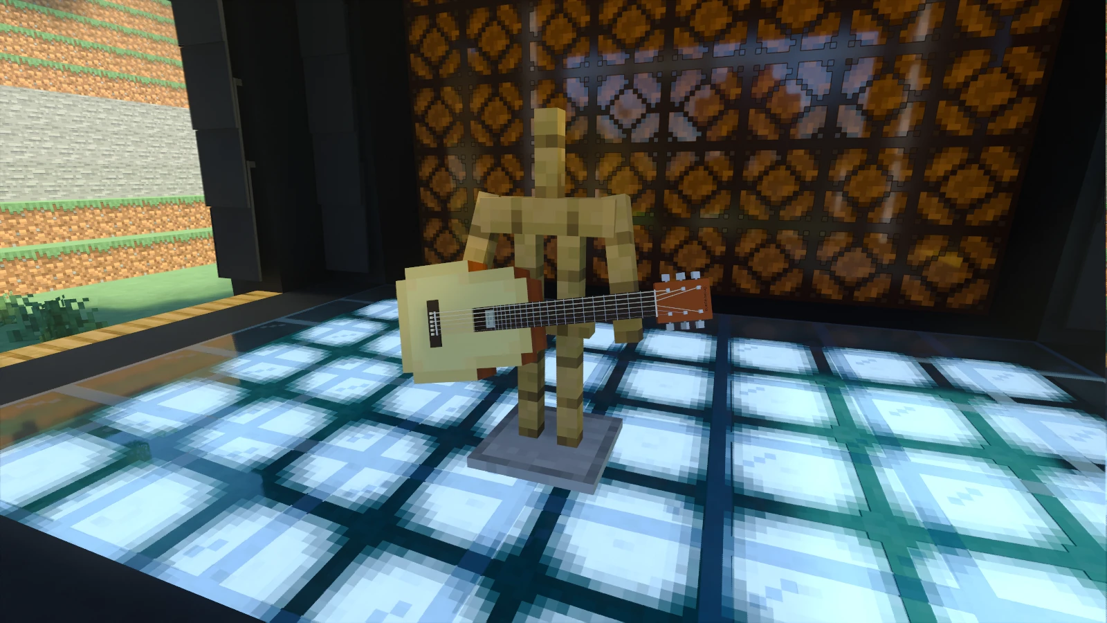 Acoustic Guitar - Minecraft Bedrock Addons - CurseForge