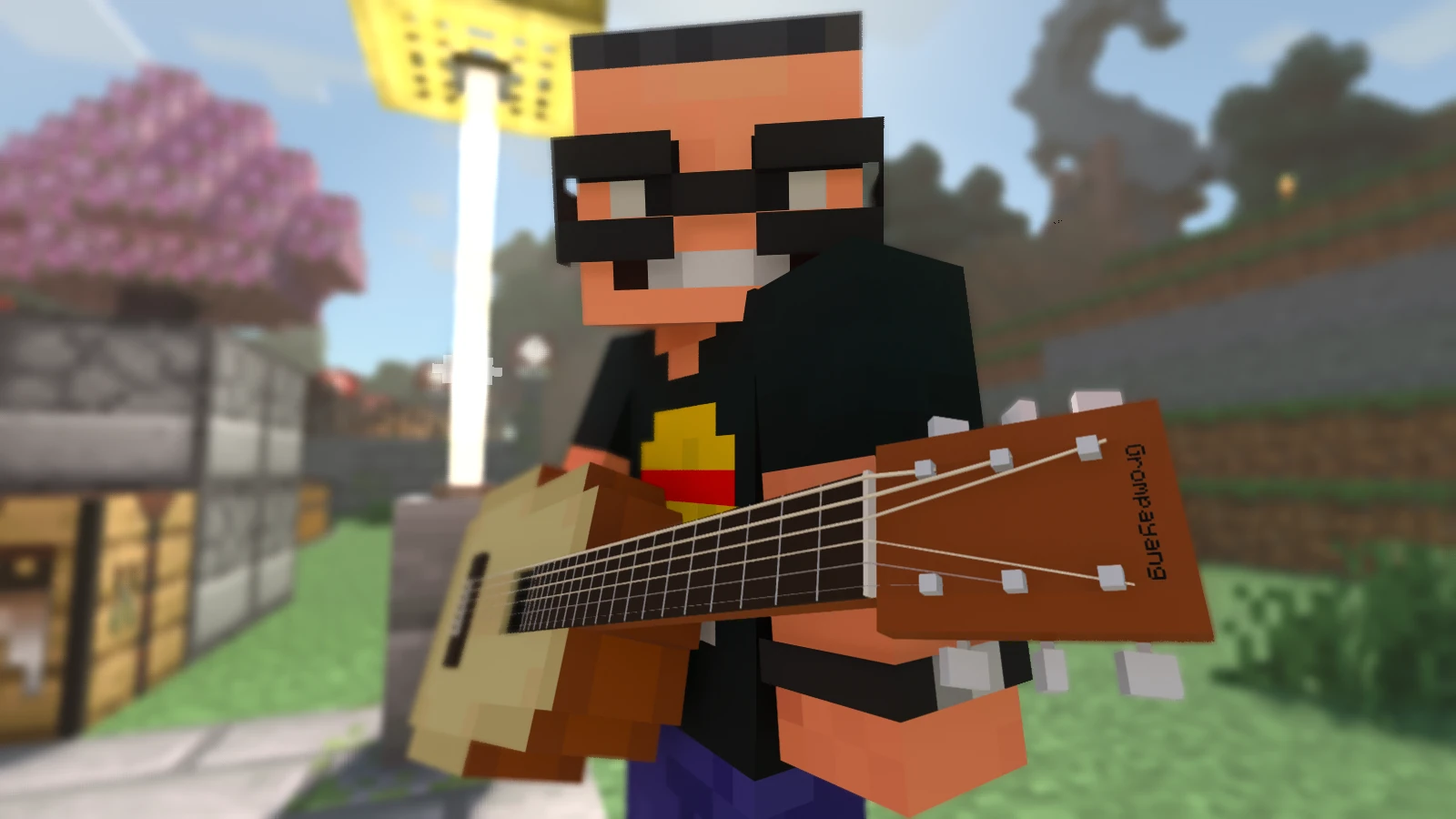 Acoustic Guitar - Minecraft Bedrock Addons - CurseForge