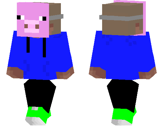 Pig Mask | Minecraft PE Skins