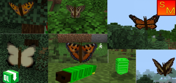 Butterfly Addon Survival Edition | Minecraft PE Mods & Addons