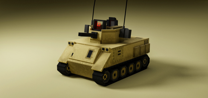 M1A2 Abrams Tank Addon | Minecraft PE Mods & Addons