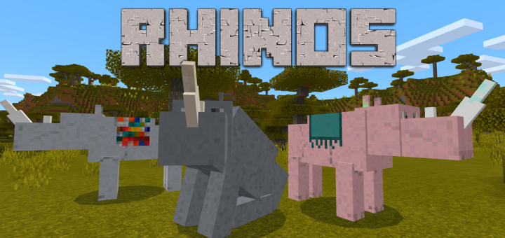 Elephants & Hippo Add-On | Minecraft PE Mods & Addons
