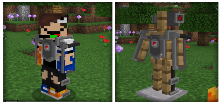 Jetpack Addon [Update V5] | Minecraft PE Mods & Addons