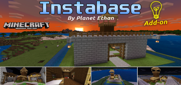Instabase 2.0 - Mobile Base Addon | Minecraft PE Mods & Addons