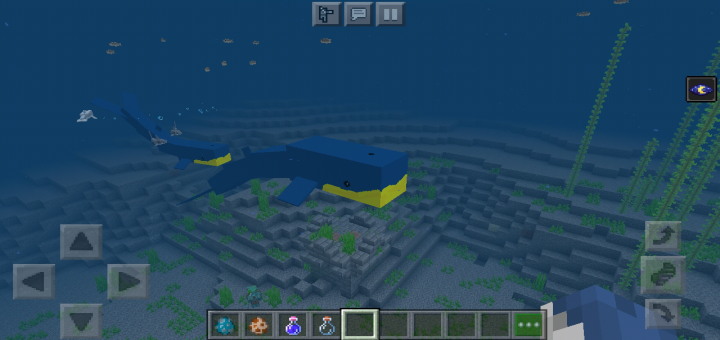 Megalodon and Grasshoppers Add-On | Minecraft PE Mods & Addons