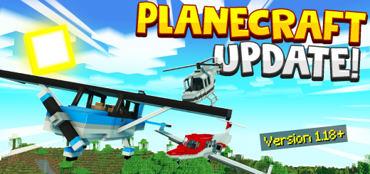 Plane Add-on | Minecraft PE Mods & Addons