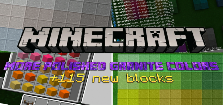 Concrete Colors Addon (Stairs & Slabs Update +345 new blocks ...