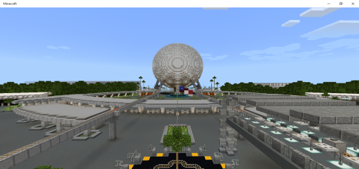 [Disney World] EPCOT Center Ultimate Tribute | Minecraft PE Maps