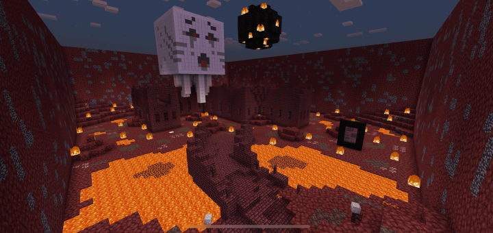 Bridging Practice Map | Minecraft PE Maps