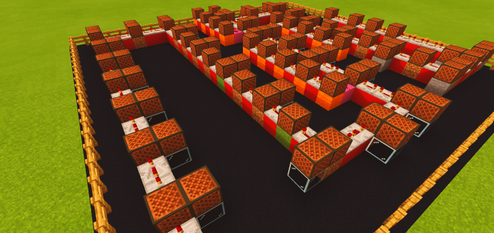 Noteblock Song-Alone Pt. 2 by Alan Walker | Minecraft PE Maps