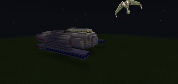 Star Trek USS Enterprise Refit | Minecraft PE Maps
