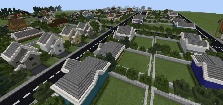 Neighborhood Map Minecraft