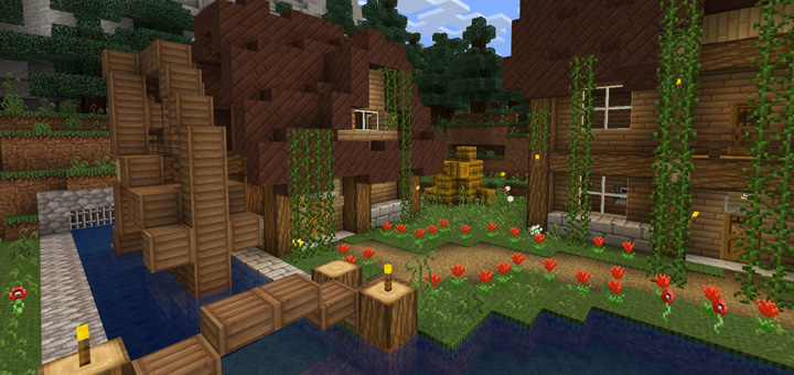 50 "Old" Worlds! [Old World Type] | Minecraft PE Maps