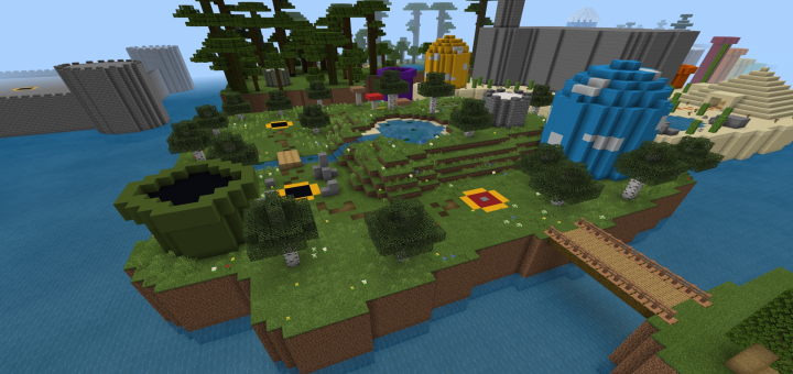 da1's Amixi Practice Map (Custom Knockback, New maps, Gamemodes and more!) | Minecraft PE Maps