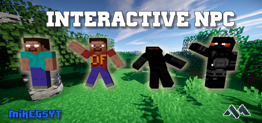 Interactive NPC's v2 | Minecraft PE Mods & Addons