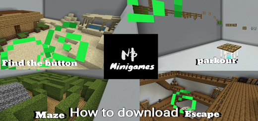 Multiplayer Minigames | Minecraft PE Maps