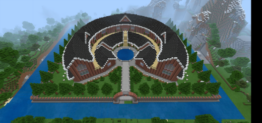 Outdoor Concert Stadium | Minecraft PE Maps