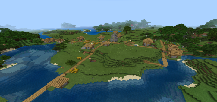 Incredibly Flat Seed | Minecraft PE Seeds