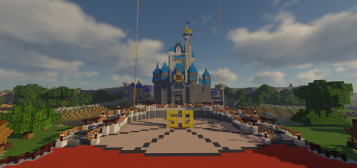 Disneyland Paris Minecraft | Minecraft PE Maps