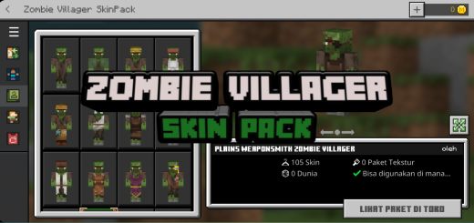 Villager SkinPack Full Version | Minecraft Skin Packs