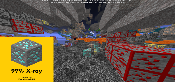 Netherrack X-Ray | Minecraft PE Texture Packs