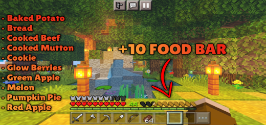 Special Armor Bars | Minecraft PE Texture Packs