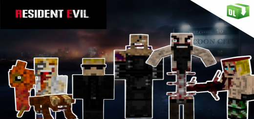 Resident Evil Skin Pack | Minecraft Skin Packs