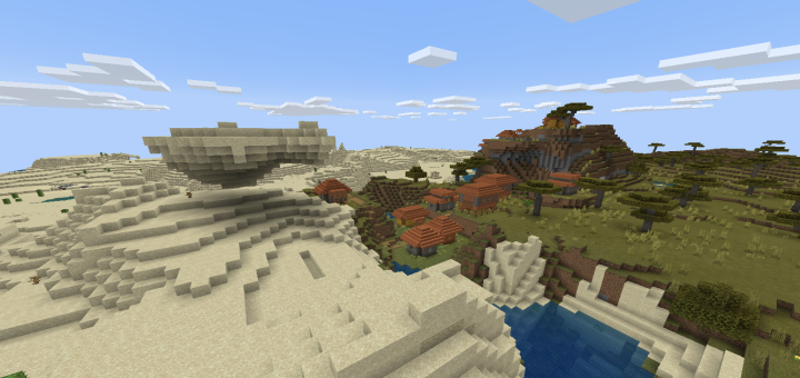 Pillager Outpost & 5 Villages Near Spawn Seed | Minecraft PE Seeds