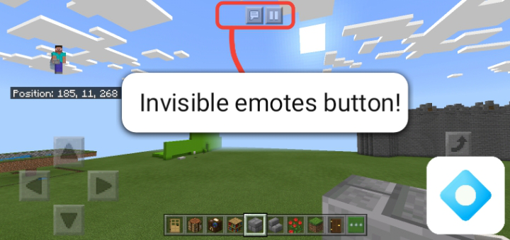 Import Export Button Unhider For Mcpe Minecraft Pe Texture Packs