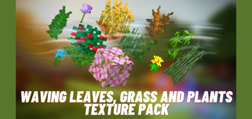 Real Waving Plants Texture Pack 1.20 v1.0.2 | Minecraft PE Texture Packs
