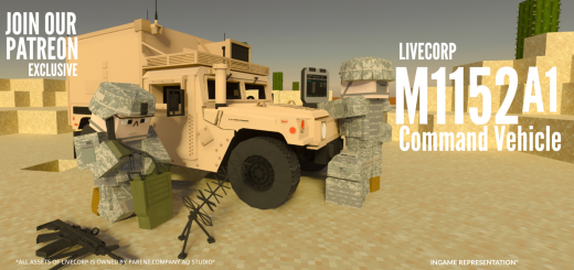 M1152a2 Humvee (Pickup Truck) | Minecraft PE Mods & Addons
